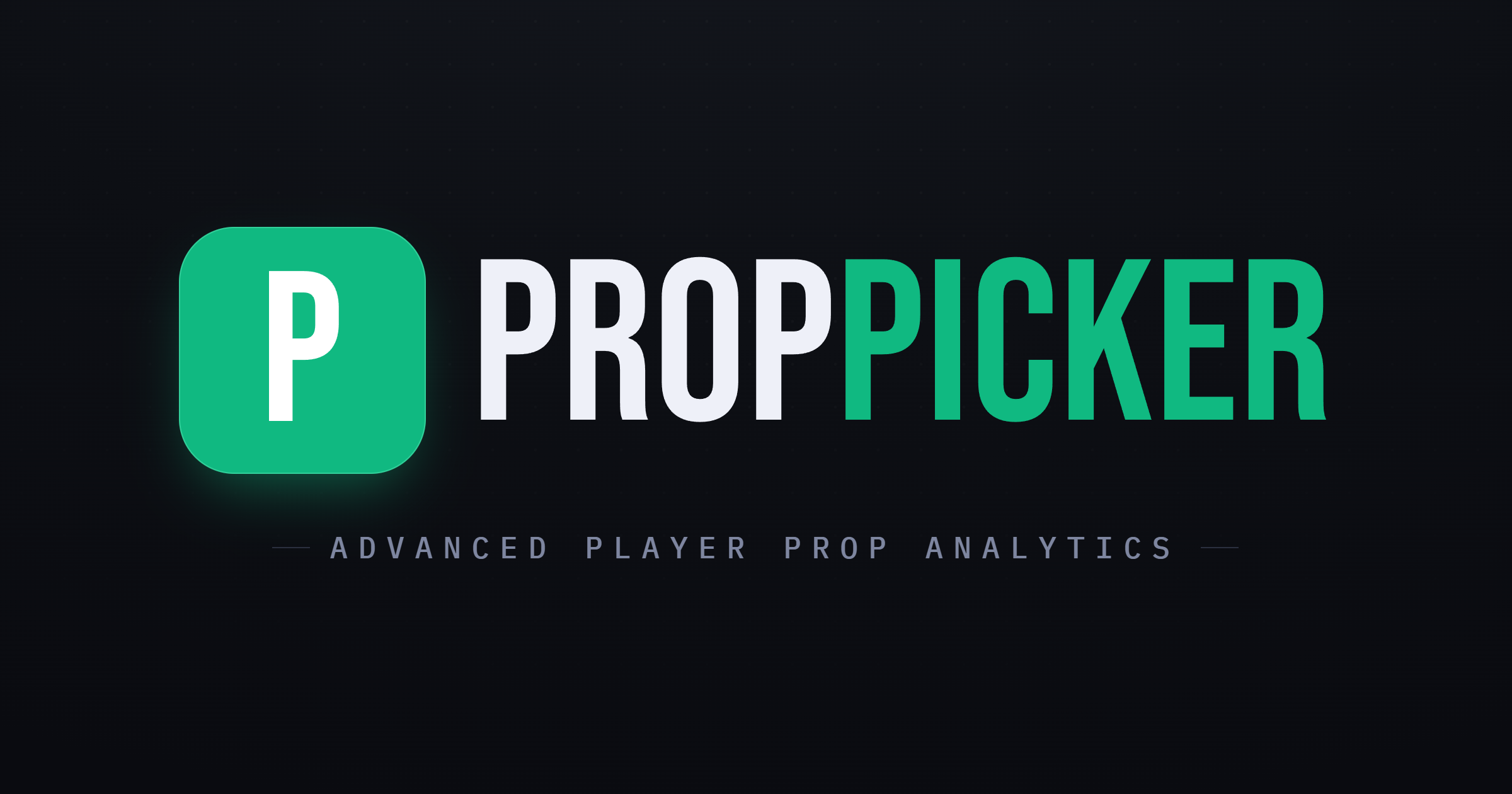 Prop Picker — Advanced Player Prop Analytics